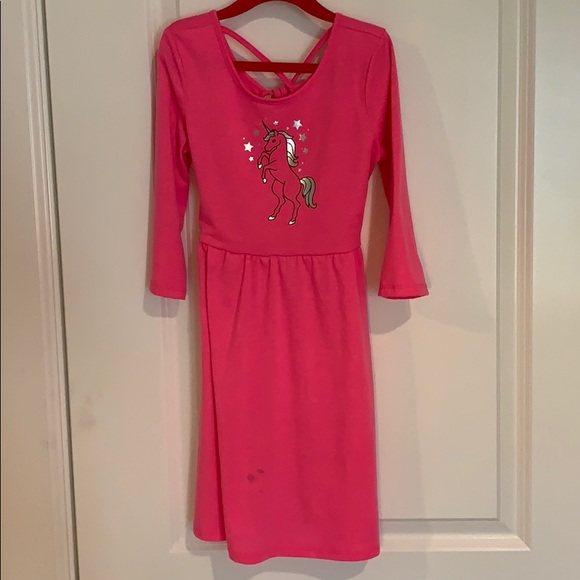 Justice | Dresses | Justice Girls Unicorn Dress | Poshmark